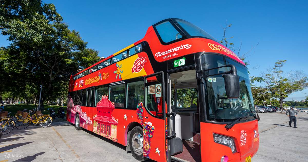 Vé Xe Buýt 2 Tầng Ngắm Cảnh Thành Phố Huế - Klook Việt Nam